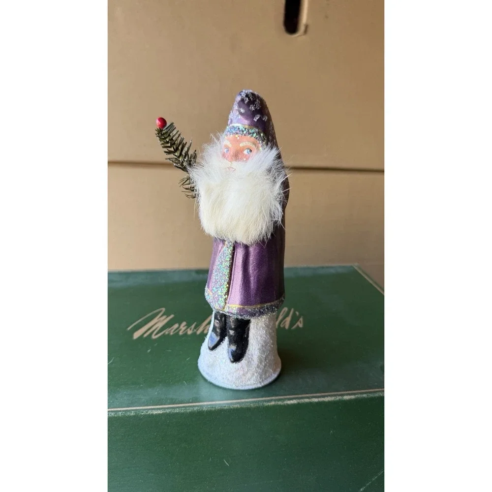 Holiday | Christopher Radko 1994 Paper Mache Santa Figure 5860 Germany ...